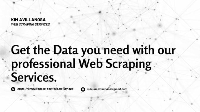 Scrape and export website data to excel by Kmavillanosa1 | Fiverr