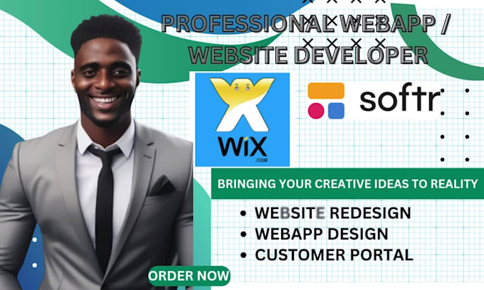Build your webapp, website with softr design or wix redesign by David_perfect12 | Fiverr