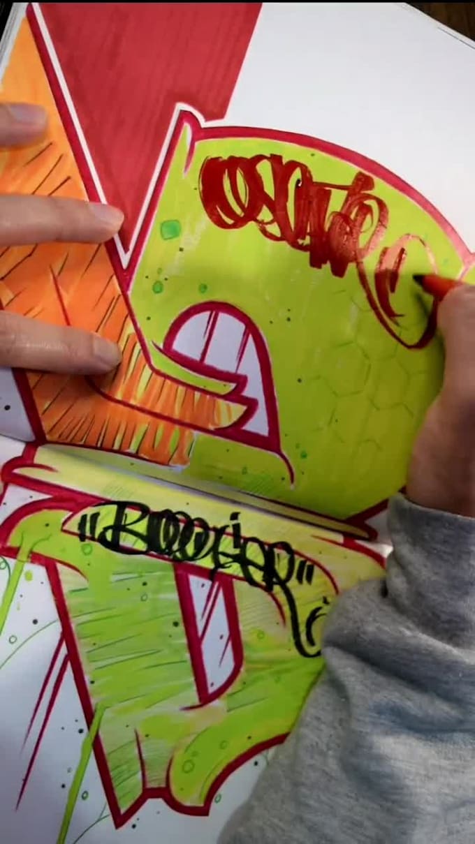 Draw your name in graffiti style by Sonny_oscar | Fiverr