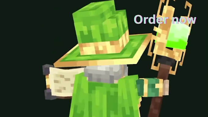 Create custom minecraft 3d models textures and animations in blockbench by Lionel_kaisen | Fiverr