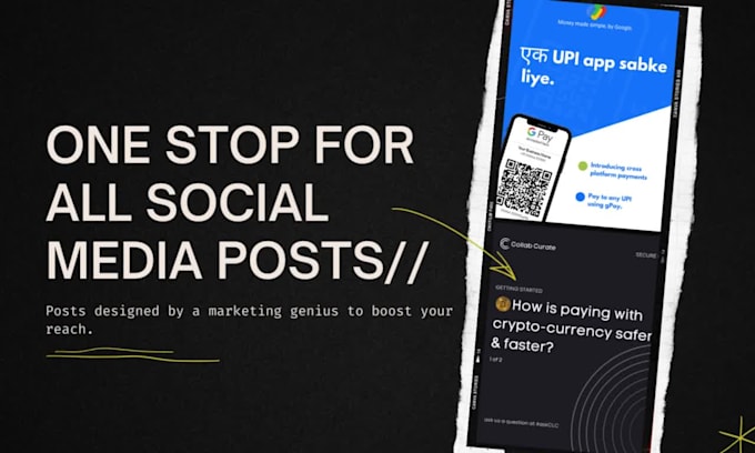 Design attractive social media posts to boost your reach by Mananluthra ...