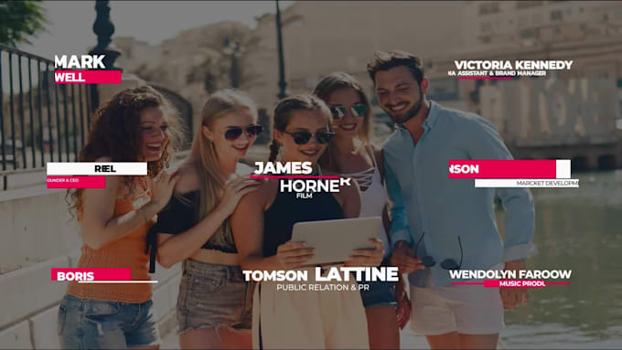 Create professional lower thirds and custom text animation by Umarrr_ali | Fiverr