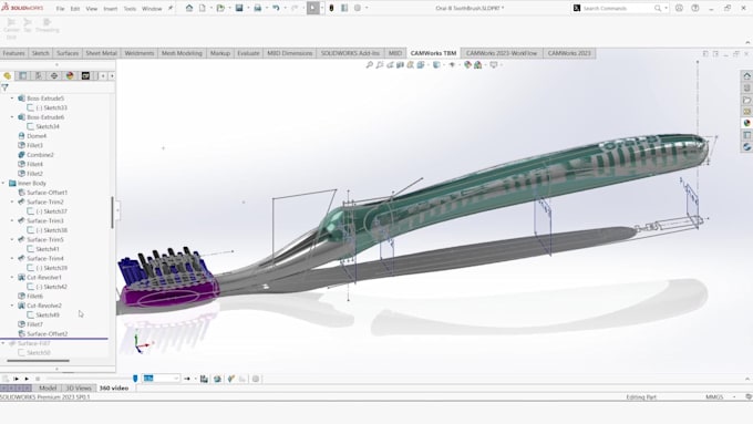 Create custom 3d models in solidworks for product designers by Ryad ...