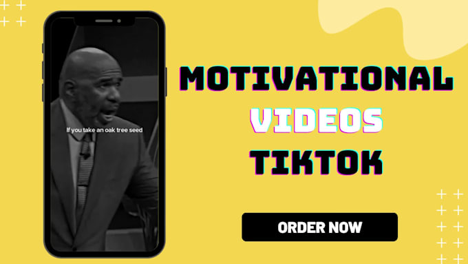 Give you motivational videos for tiktok by Motivationalmax | Fiverr