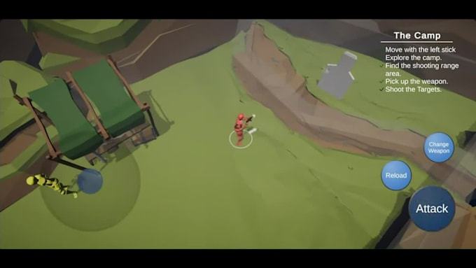 Prototype 2d or 3d game with 1 simple mechanic, using royalty free art ...