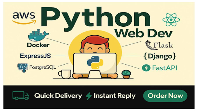 Develop full stack web app, website in django, python, reactjs, nextjs and mern by Hashbang | Fiverr