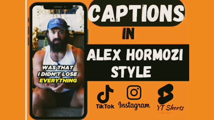 Add captions in alex hormozi style by Jurrarhaider | Fiverr