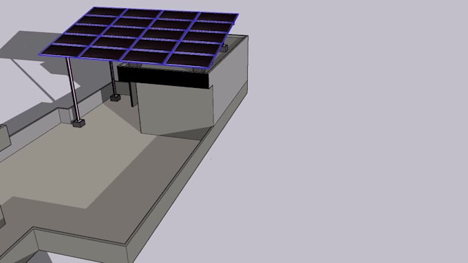 Design solar pv system plan on autocad, pvsyst, sketchup by Legion ...