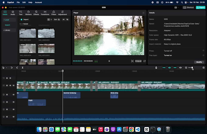 Edit your video as you want with constant communication and everything ...