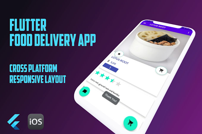 Build your food delivery app, grocery delivery app using flutter by Ahsan_raza001 | Fiverr