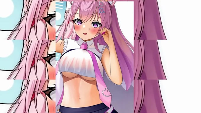 Design and rig a professional live2d vtuber model for vtube studio vtuber rig by Femzy_p | Fiverr