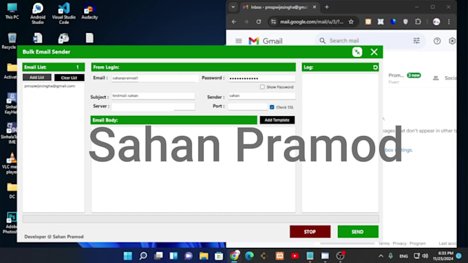 Unlimited bulk email blast service by Sahan_pramod1 | Fiverr
