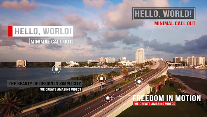 Create callout titles, titling with motion tracking by Vitalkld | Fiverr