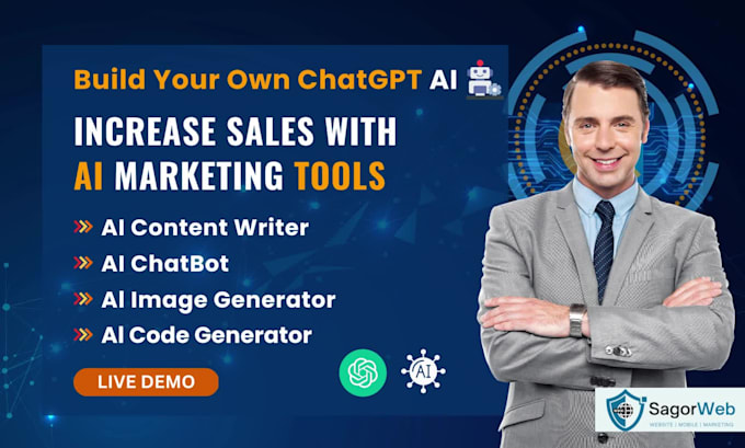 Chatgpt Ai App Chatbot Ai Content Writer Ai Website Gpt Openai Or Ai Tools By Sagorweb Fiverr