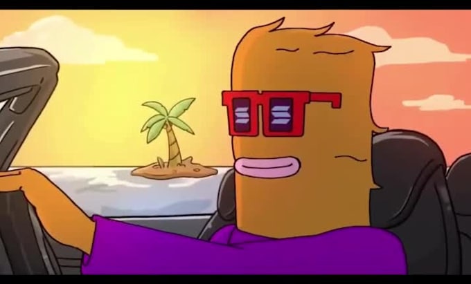 Do 2d memecoin animation, 2d crypto animation, meme coin animation by ...