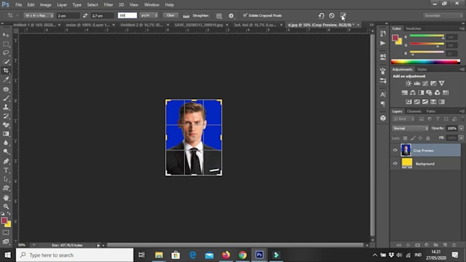 Resize photos 3x4, 4x6,etc in 12 hours by Nurindani | Fiverr