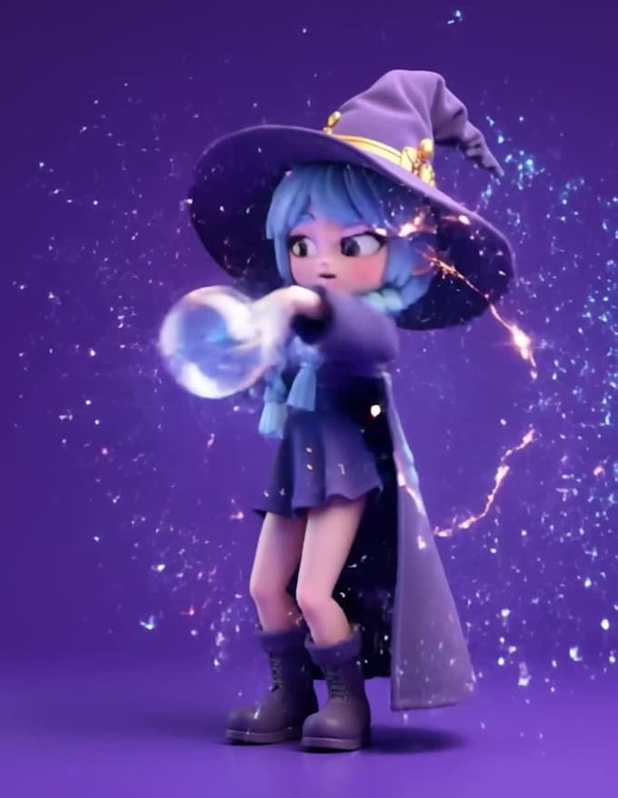 Créer un personnage 3d style cartoon ultra détaillé by Laurie_ng | Fiverr