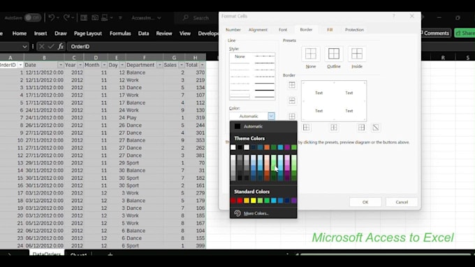 Do excel task from entry data to make data ready for analysis by Dht ...