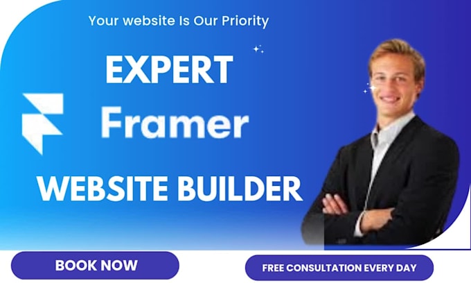 Build a framer website that grabs attention and turns browsers into buyer by Enkryp | Fiverr