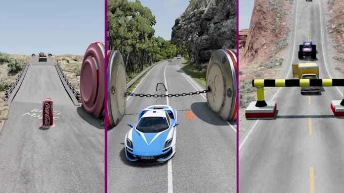 Make videos of beamng drive shorts for youtube channel by Arif_sami ...