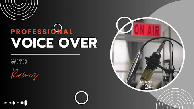 Record a professional male english voice over by Ramiz2005s | Fiverr
