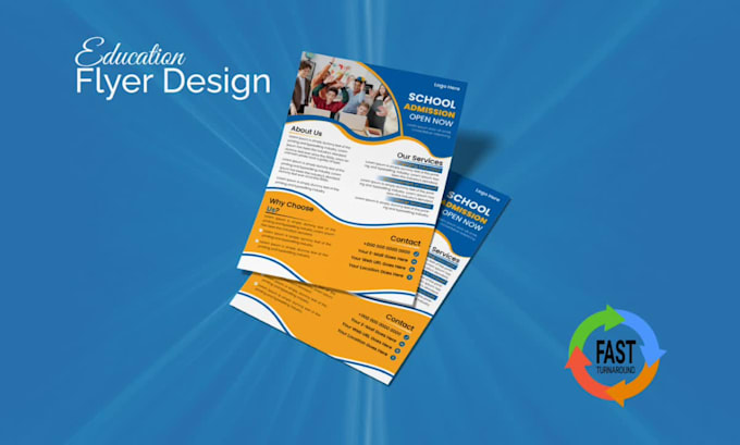 Design creative and professional flyers, posters, and brochure design ...