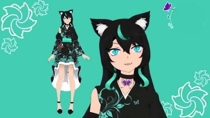 Create and rig vtuber model, vtube, live2d model, 3dvtuber, live2d ...