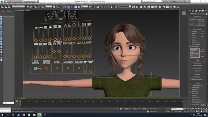 Rig 3d character modeling, vrchat rigging, 3d rigging, unity, ue4, eu5 ...