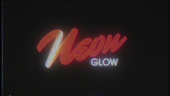 Create this cool 80s vhs intro video with your text by Neonglow | Fiverr