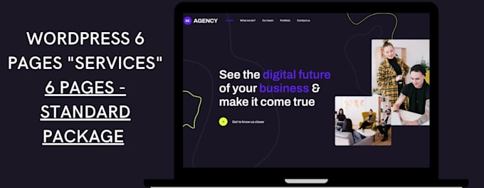 Design a beautiful and responsive wordpress website by Venteflash | Fiverr