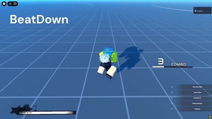 Sea su experto en scripts de roblox, cree scripts para cualquier sistema, efectos visuales ...