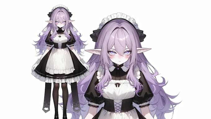 Design a high quality live2d model for vtuber and pro live2d rigging by Raulteamae | Fiverr