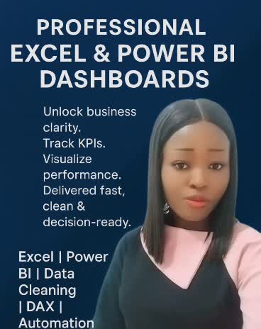 Build premium excel dashboards that drives business growth by Mstoria2 | Fiverr