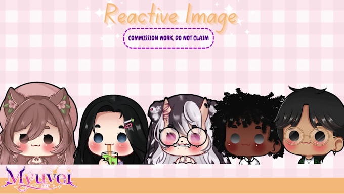 Create a custom pngtuber for you by Myuupie | Fiverr