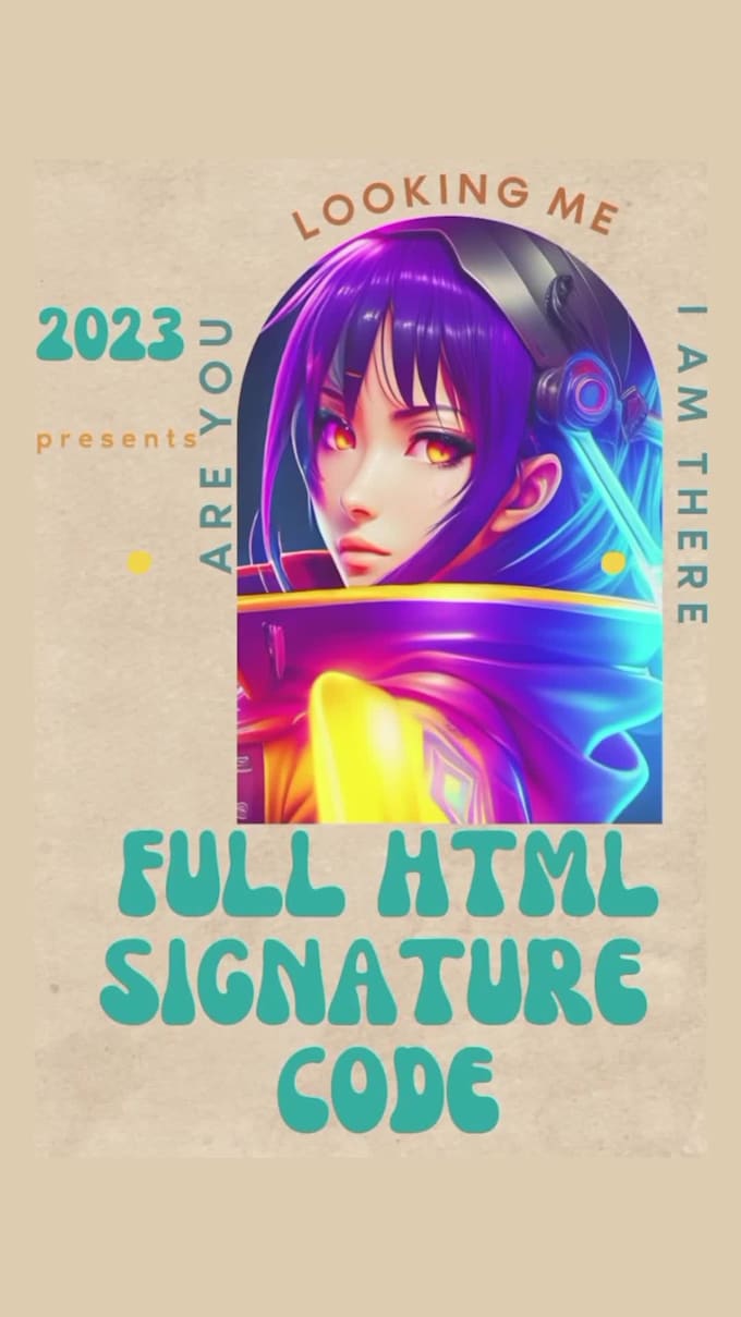 Create Make A Clickable Html Emails Signature By Firdos13579 Fiverr