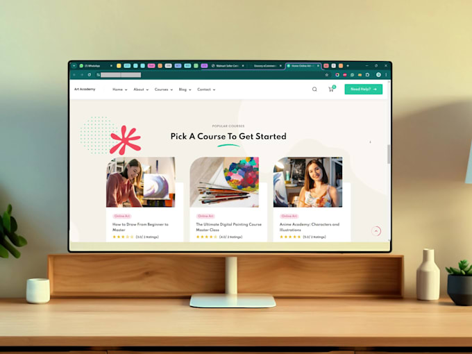 Build one page website, wordpress landing page, business website, elementor by Mh_mahfuj | Fiverr