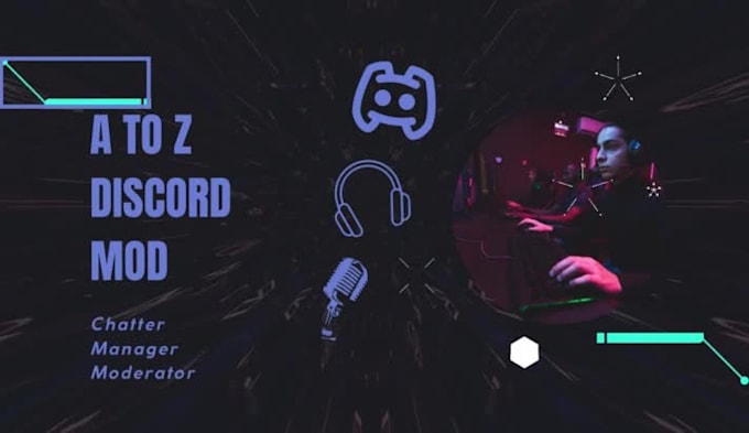 Be your discord moderator, manager, discord mod and chatter by Sheraz11 ...