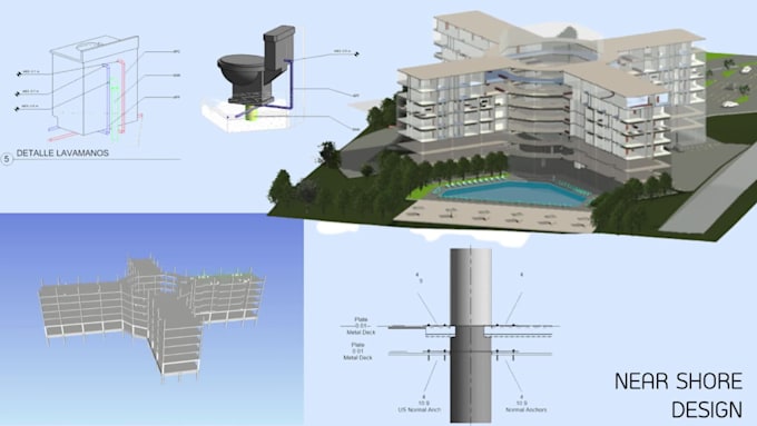 Create 2d, 3d drawings in revit, civil3d, navisworks, infraworks and more by Sethmiweaver | Fiverr