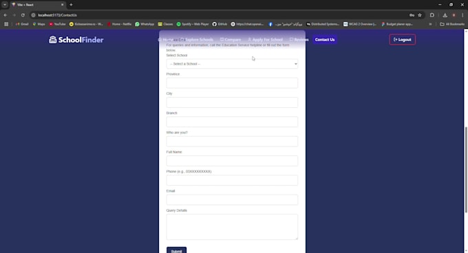 Develop full stack web applications using django and react by Chaudhryjawad88 | Fiverr