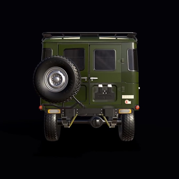 Make 3d realistic car,3d vehicle, hard surface, mechanical design, car ...