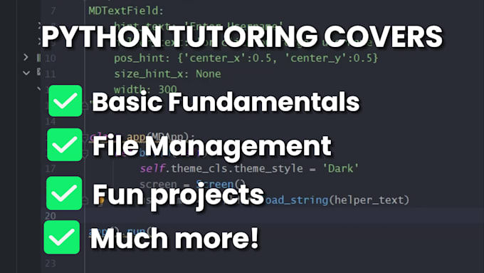 Teach you python development by Charnel_void | Fiverr Teach you python development by Charnel_void | Fiverr