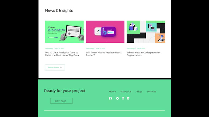 Modern website ui, mobile app ui ui ux design in figma