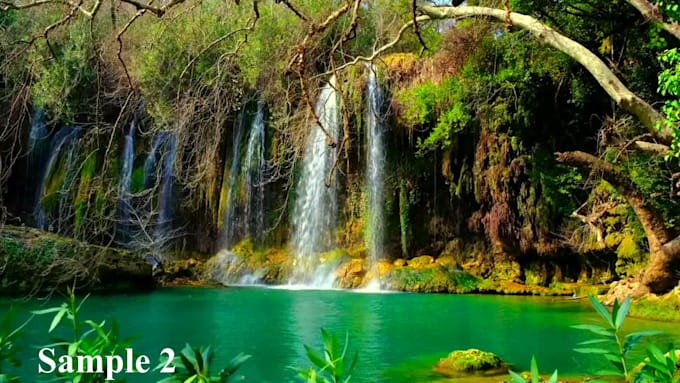 Create relaxing, waterfall and nature sound video for youtube by ...