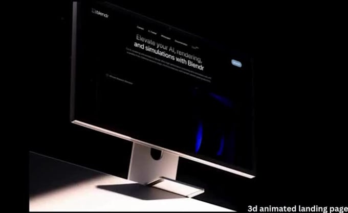3d animated website webflow landing page animated background 3d ...