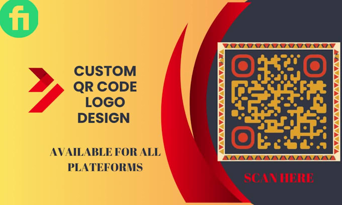 Design professional qr code with logo in 30min by Mo_abdullah8 | Fiverr