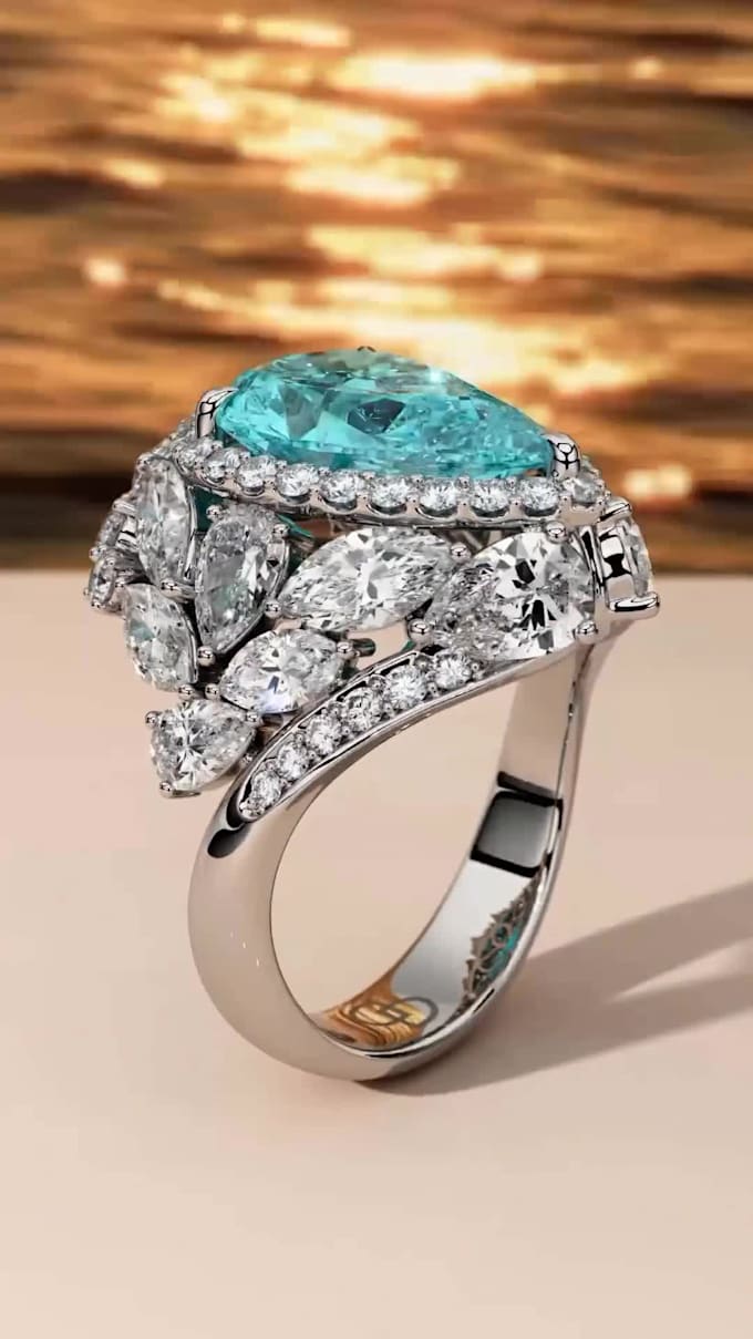 Create Realistic 3d Jewelry Design 3d Jewelry Animation And 3d Ring Animation By Selingee Fiverr 