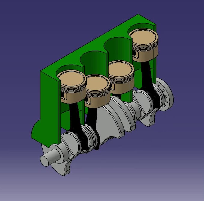 Design detailed 3d cad models using catia by Bregu001 | Fiverr