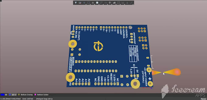 Do rf pcb, schematic, gerber files, and bom using altium designer by ...
