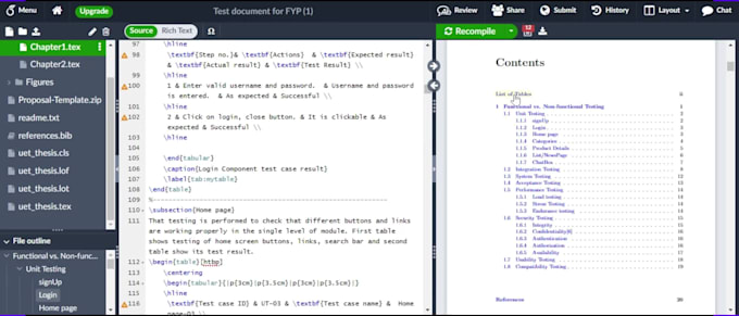 Edit, modify your project into latex using overleaf by Faisal_ramzan28 ...
