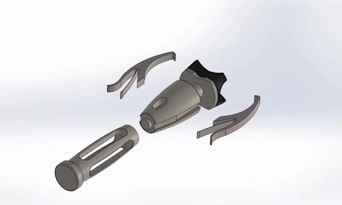 Design 3d models 3d cad design 2d drawings in solidworks creo, onshape ...